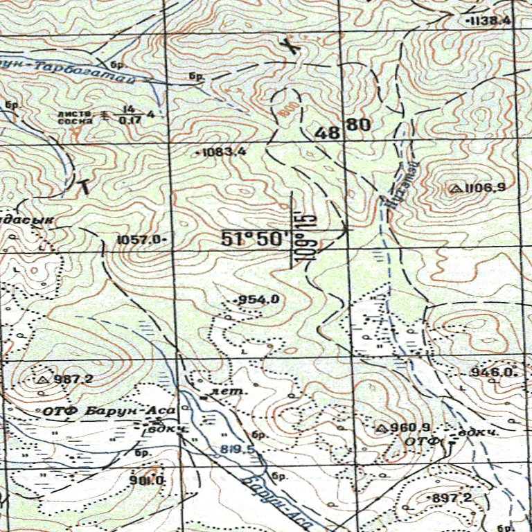 Soviet Genshtab - m49-003 - Russia Map by Avenza Systems Inc. | Avenza Maps