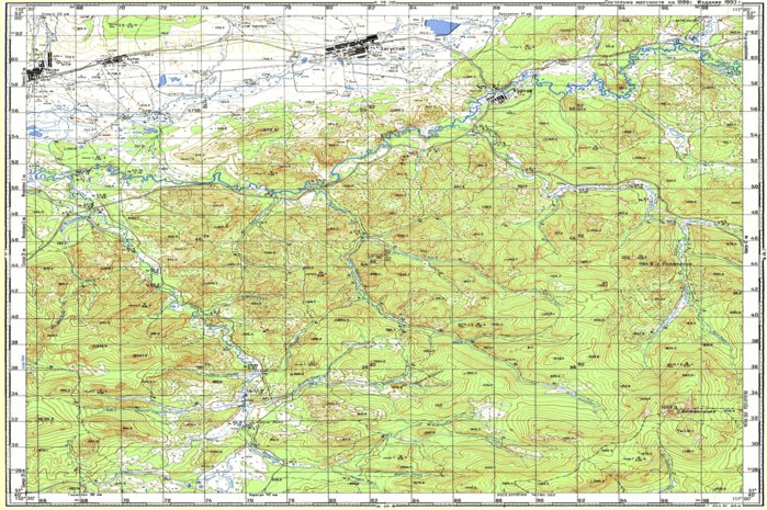 Soviet Genshtab - m49-006 - Russia Map by Avenza Systems Inc. | Avenza Maps