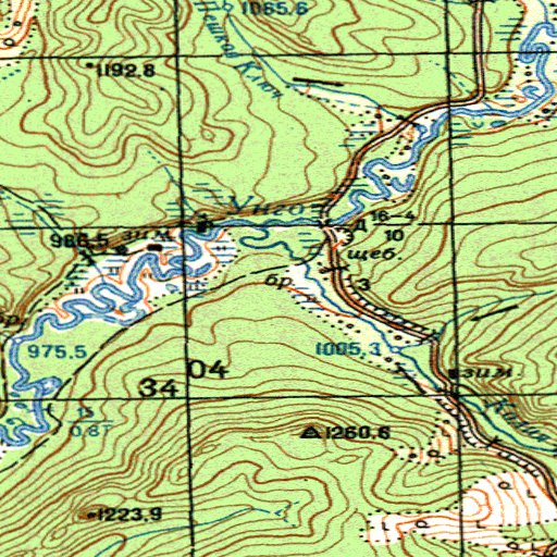 Soviet Genshtab - m49-040 - Russia Map by Avenza Systems Inc. | Avenza Maps