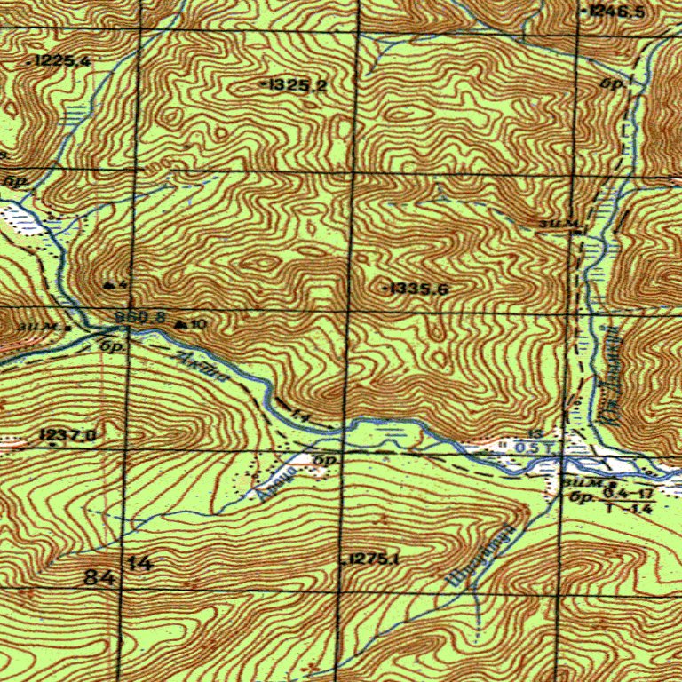 Soviet Genshtab - m49-058 - Russia Map by Avenza Systems Inc. | Avenza Maps