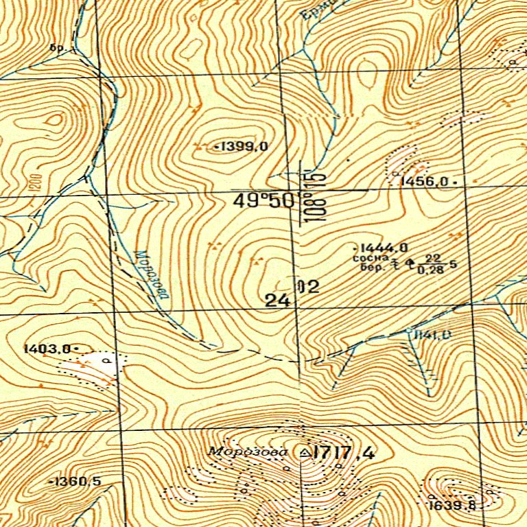 Soviet Genshtab - m49-073--(1982) - Russia Map by Avenza Systems Inc ...
