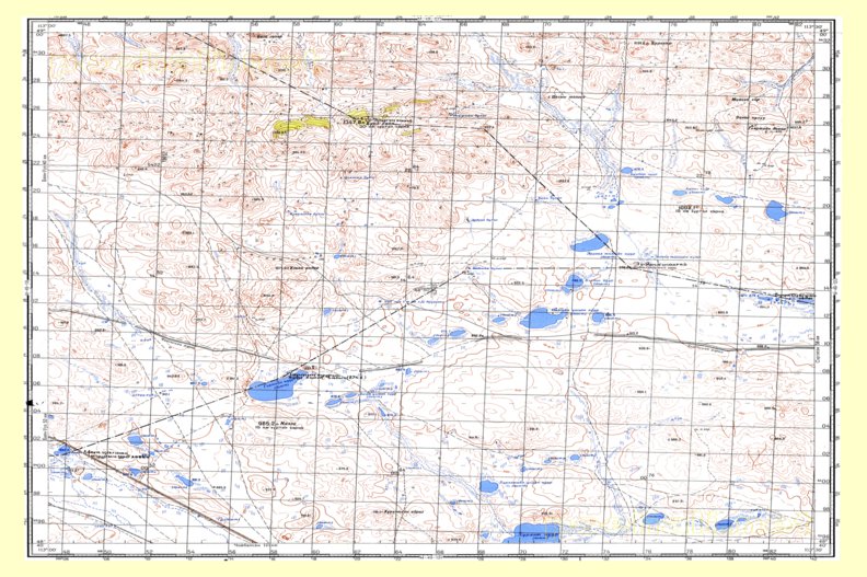 Soviet Genshtab - m49-119 - Mongolia Map by Avenza Systems Inc ...