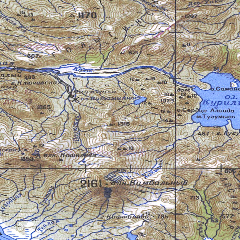 Soviet Genshtab - m57-1 - Russia Map by Avenza Systems Inc. | Avenza Maps