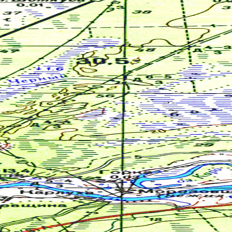 Soviet Genshtab Map - p36-127/128 - Russia by Avenza Systems Inc ...