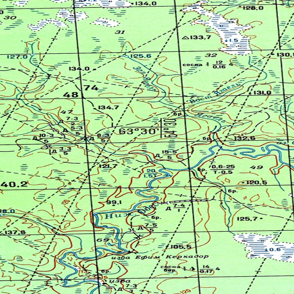 Soviet Genshtab Map - p40-013/014--(1987) - Russia by Avenza Systems ...