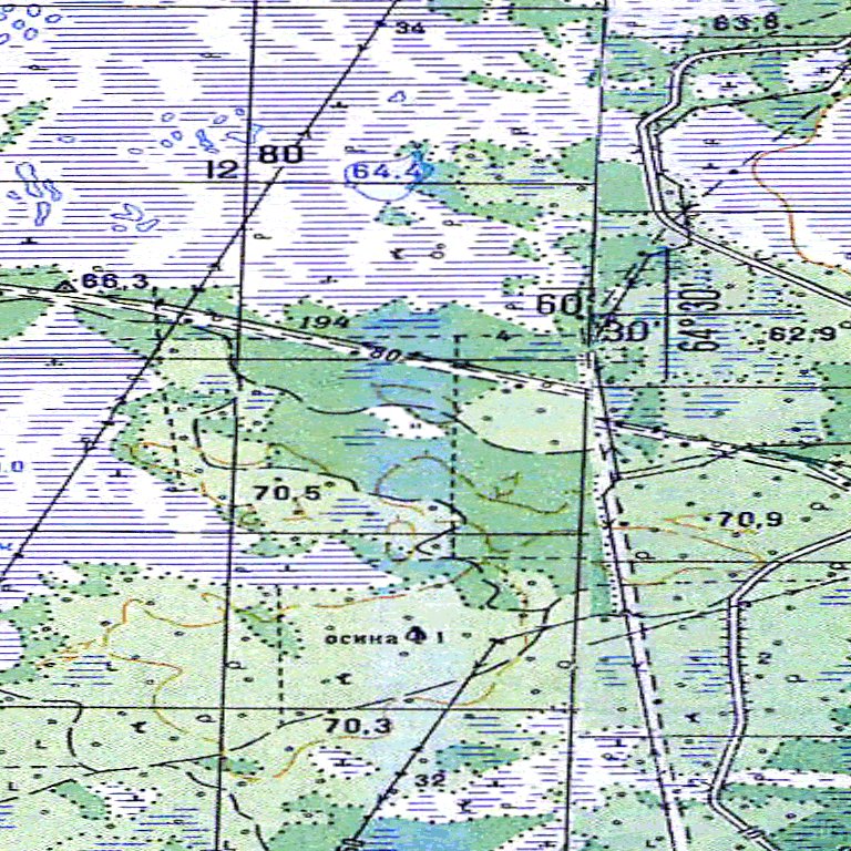 Soviet Genshtab Map - p41-129/130 - Russia by Avenza Systems Inc ...
