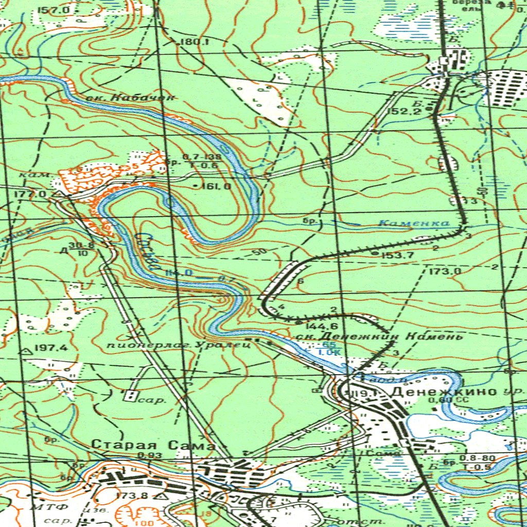 Soviet Genshtab Map - p41-133/134 - Russia by Avenza Systems Inc ...