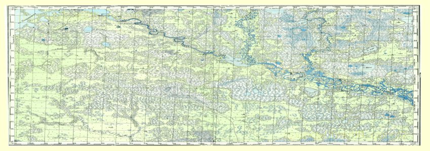 Soviet Genshtab Map - p41-141/142--(1950) - Russia by Avenza Systems ...