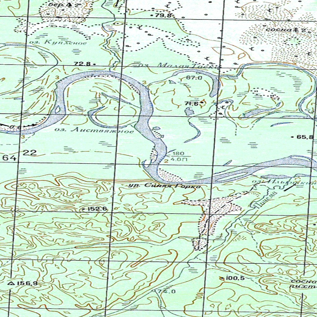 Soviet Genshtab Map - p45-143/144 - Russia by Avenza Systems Inc ...