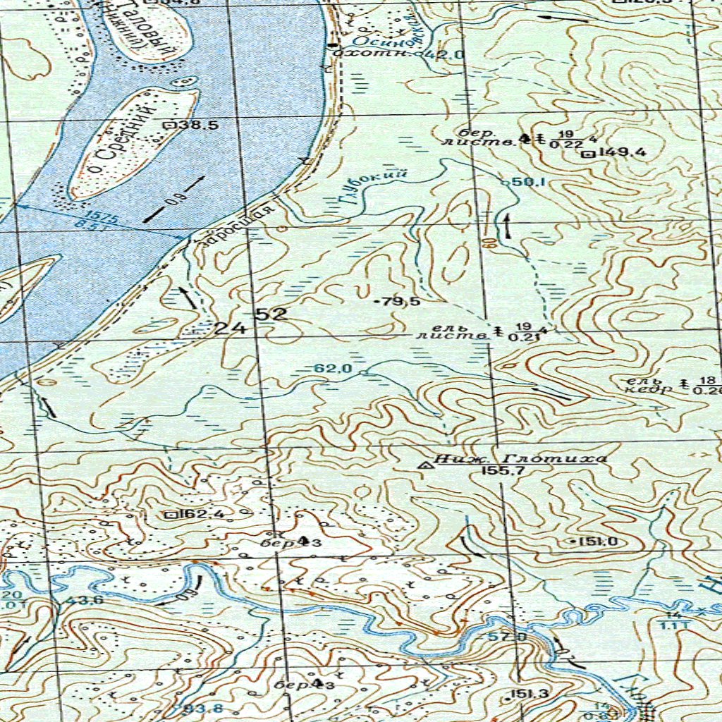 Soviet Genshtab Map - p46-085/086 - Russia by Avenza Systems Inc. | Avenza Maps