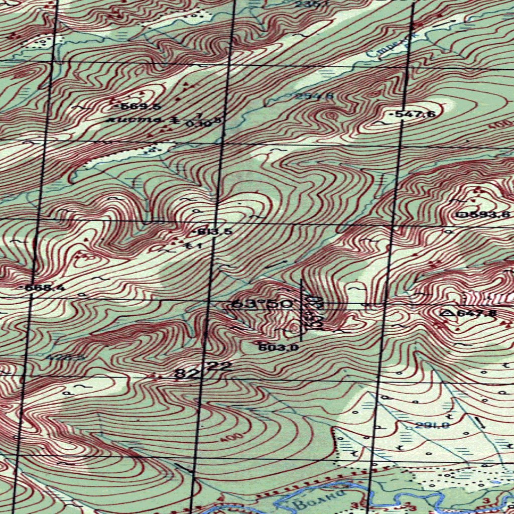 Soviet Genshtab Map - p56-011/012 - Russia by Avenza Systems Inc ...