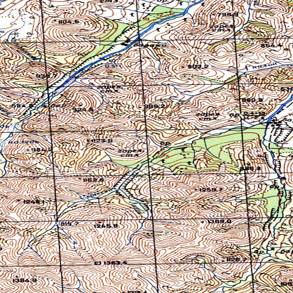 Soviet Genshtab Map - p56-073/074 - Russia by Avenza Systems Inc ...