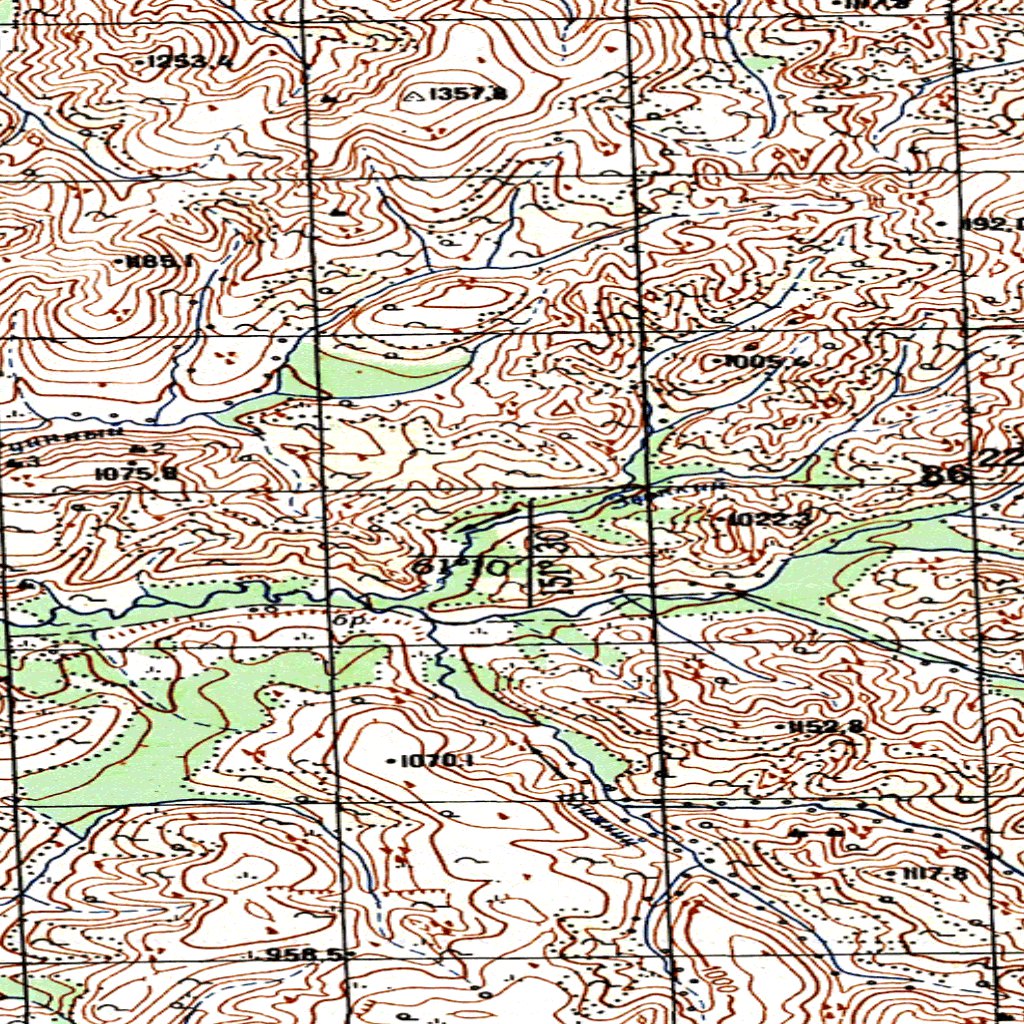 Soviet Genshtab Map - p56-099/100 - Russia by Avenza Systems Inc ...