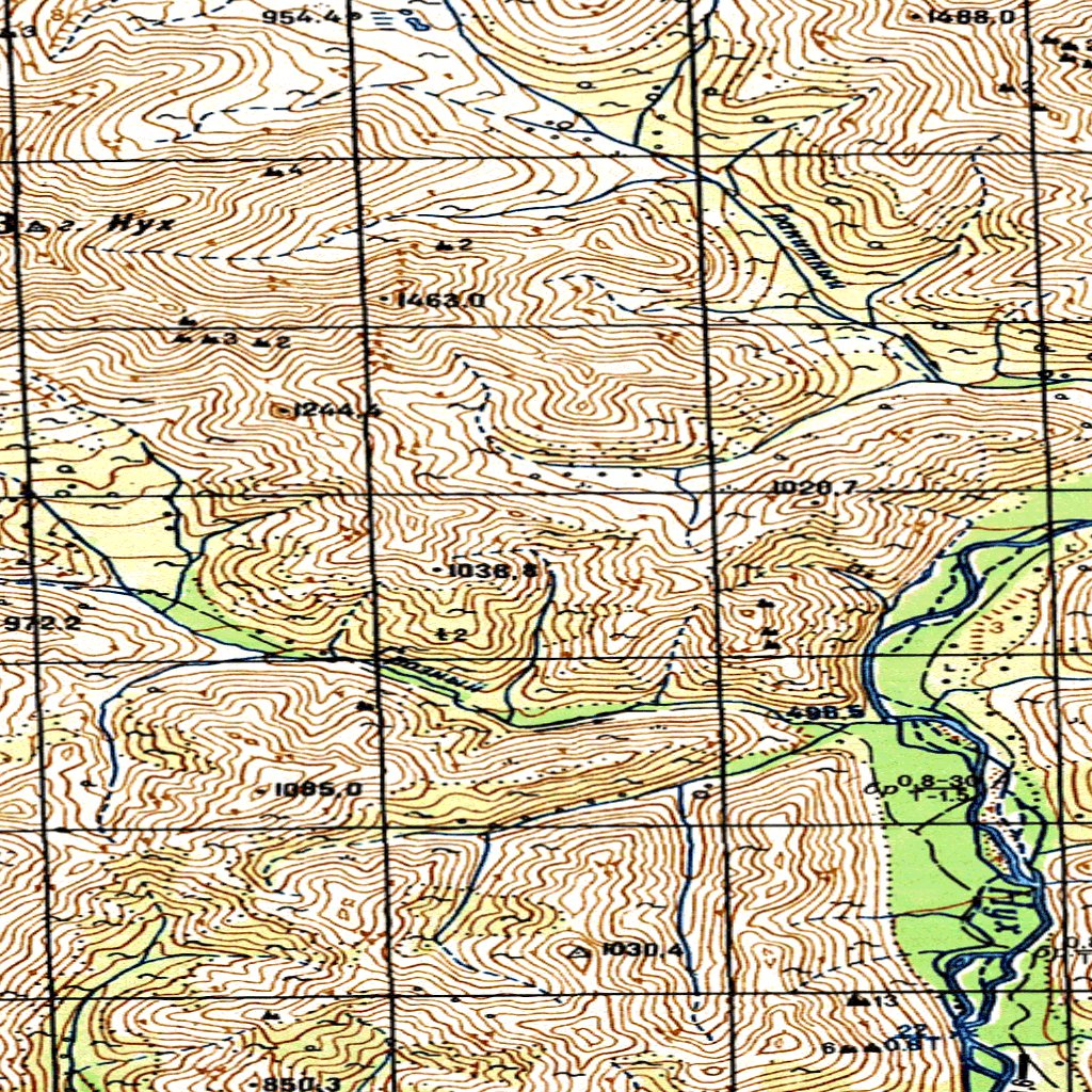 Soviet Genshtab Map - p56-123/124 - Russia by Avenza Systems Inc ...