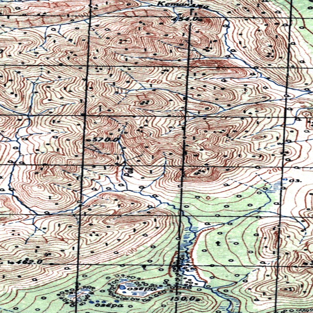 Soviet Genshtab Map - p56-141/142--(1951) - Russia by Avenza Systems ...