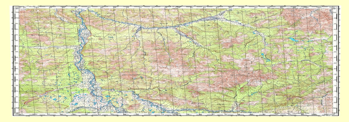 Soviet Genshtab Map - p58-001/002--(1953) - Russia by Avenza Systems ...