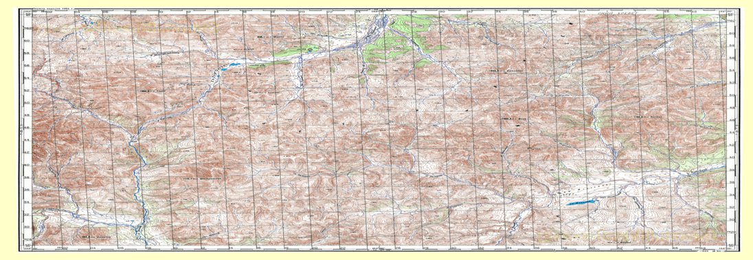 Soviet Genshtab Map - p58-015/016--(1953) - Russia by Avenza Systems ...