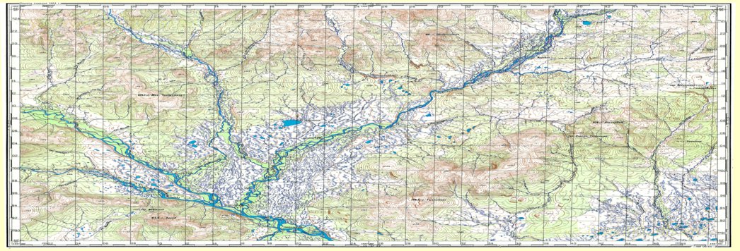 Soviet Genshtab Map - p58-031/032--(1953) - Russia by Avenza Systems ...