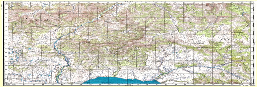 Soviet Genshtab Map - p58-041/042--(1953) - Russia by Avenza Systems ...