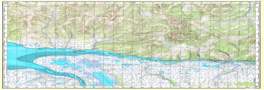 Soviet Genshtab Map - p58-055/056--(1952) - Russia by Avenza Systems ...