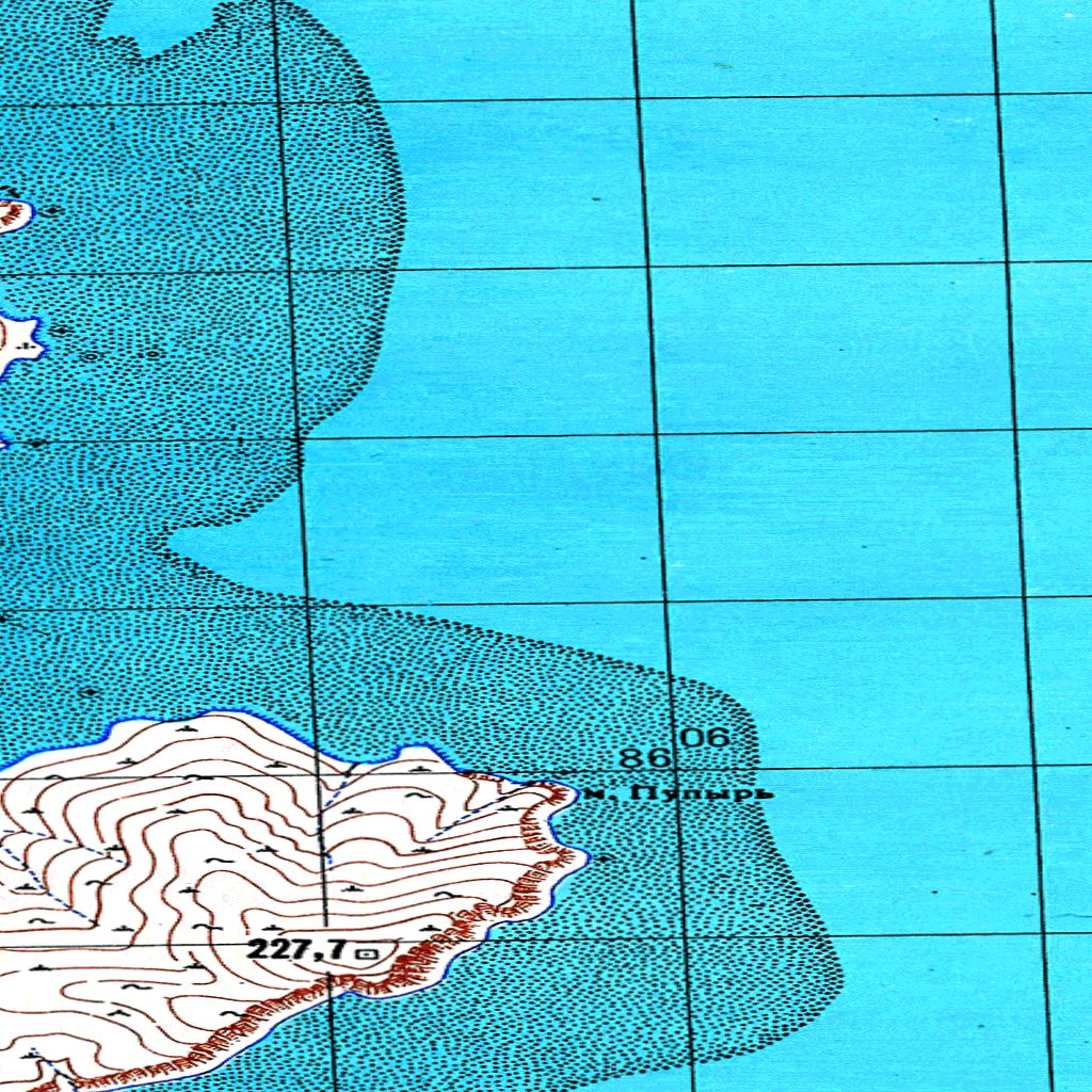 Soviet Genshtab Map - p58-063/064--(1950) - Russia by Avenza Systems ...