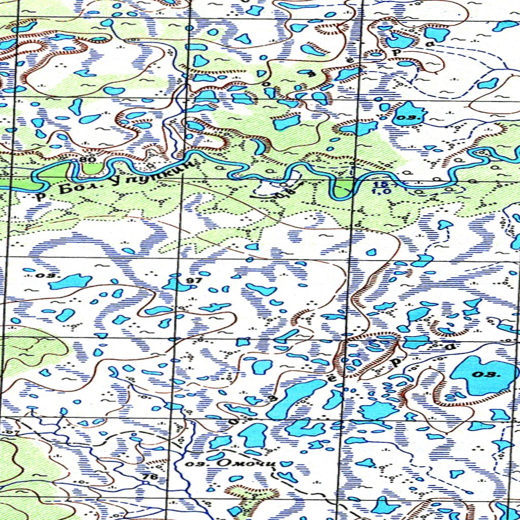 Soviet Genshtab Map - p58-069/070--(1953) - Russia by Avenza Systems ...