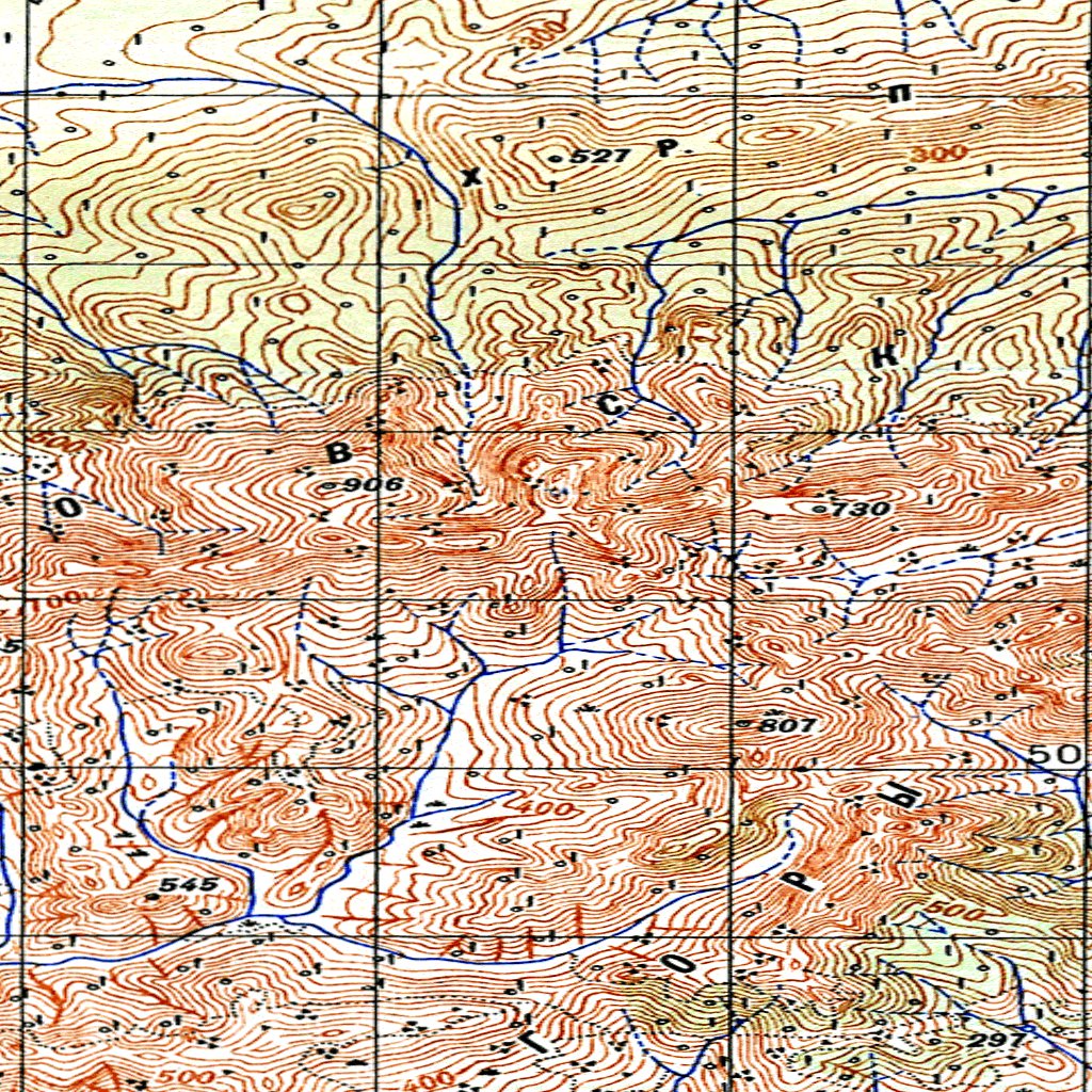 Soviet Genshtab Map - p58-079/080--(1949) - Russia by Avenza Systems ...