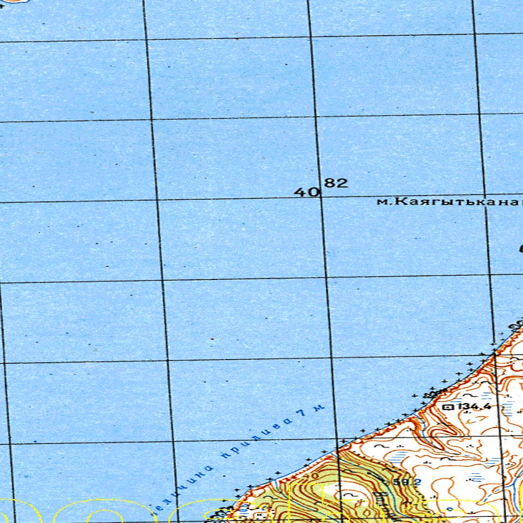 Soviet Genshtab Map - p58-109/110--(1969) - Russia by Avenza Systems ...