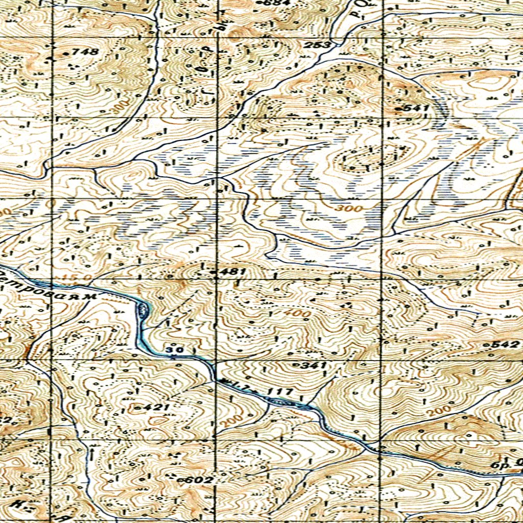 Soviet Genshtab Map - p58-115/116--(1952) - Russia by Avenza Systems ...