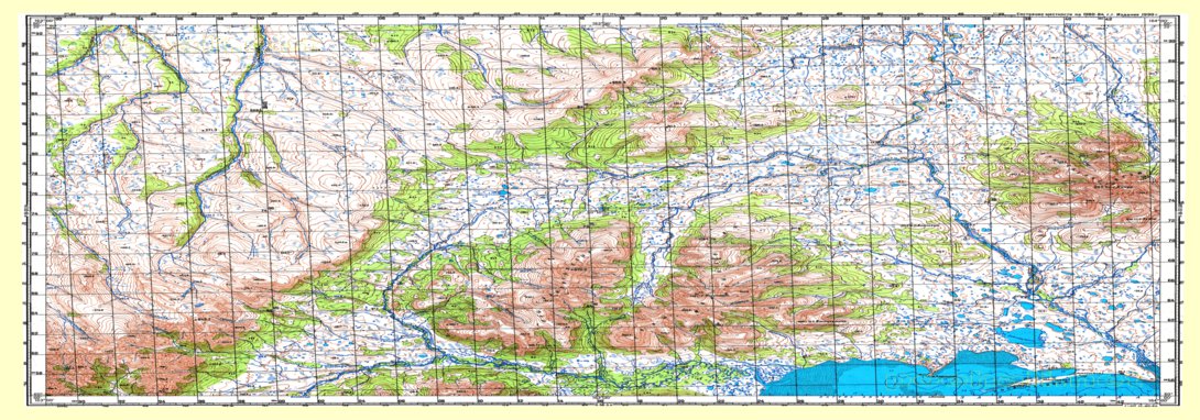 Soviet Genshtab Map - p58-135/136--(1984) - Russia by Avenza Systems ...