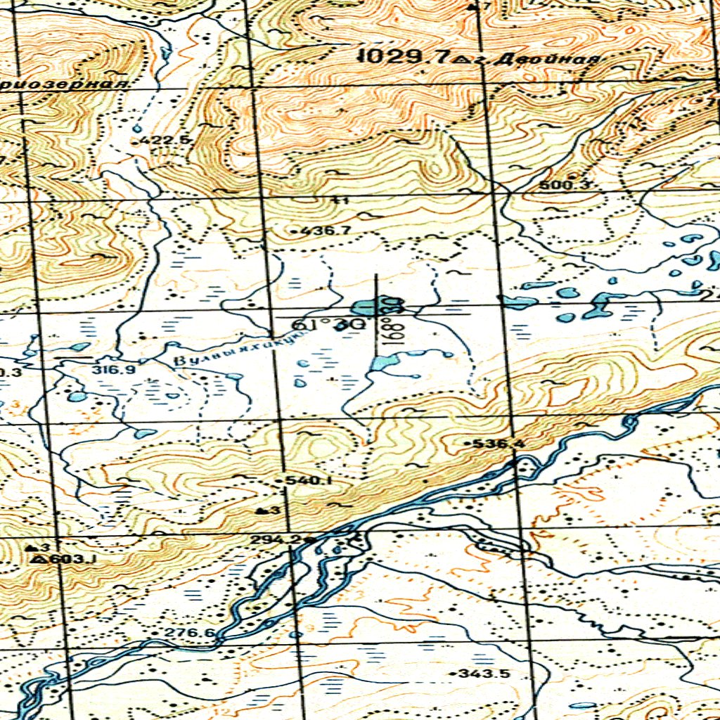 Soviet Genshtab Map - p59-085/086--(1970) - Russia by Avenza Systems ...