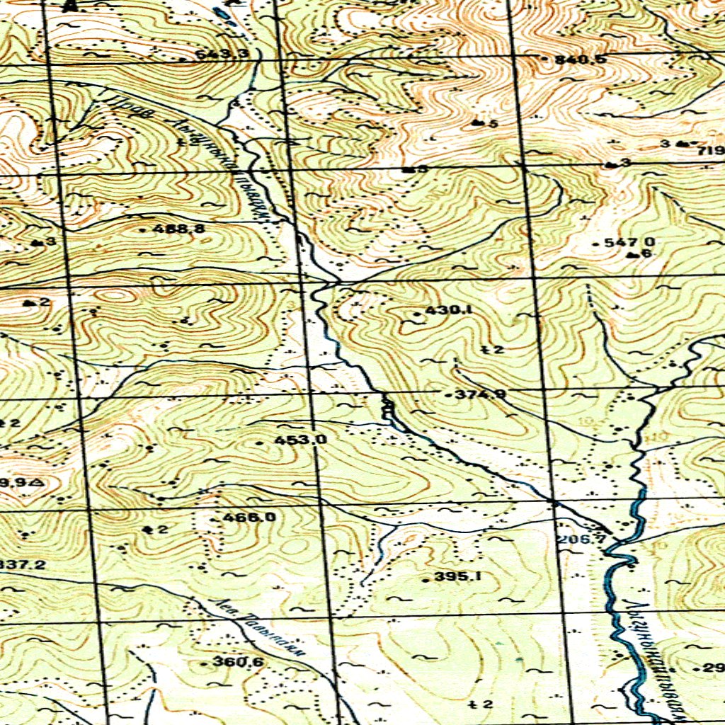 Soviet Genshtab Map - p59-097/098--(1970) - Russia by Avenza Systems ...