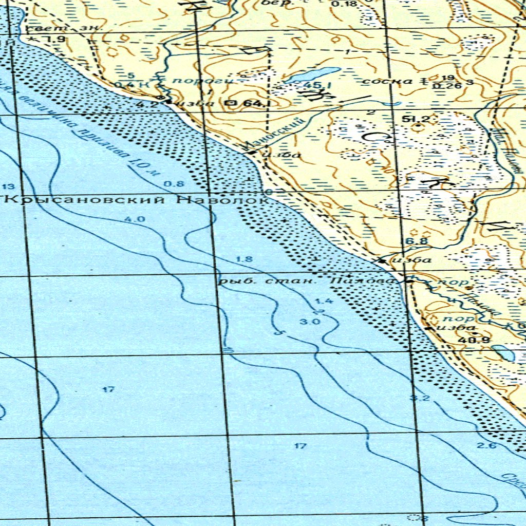 Soviet Genshtab Map - q37-121/122 - Russia by Avenza Systems Inc ...