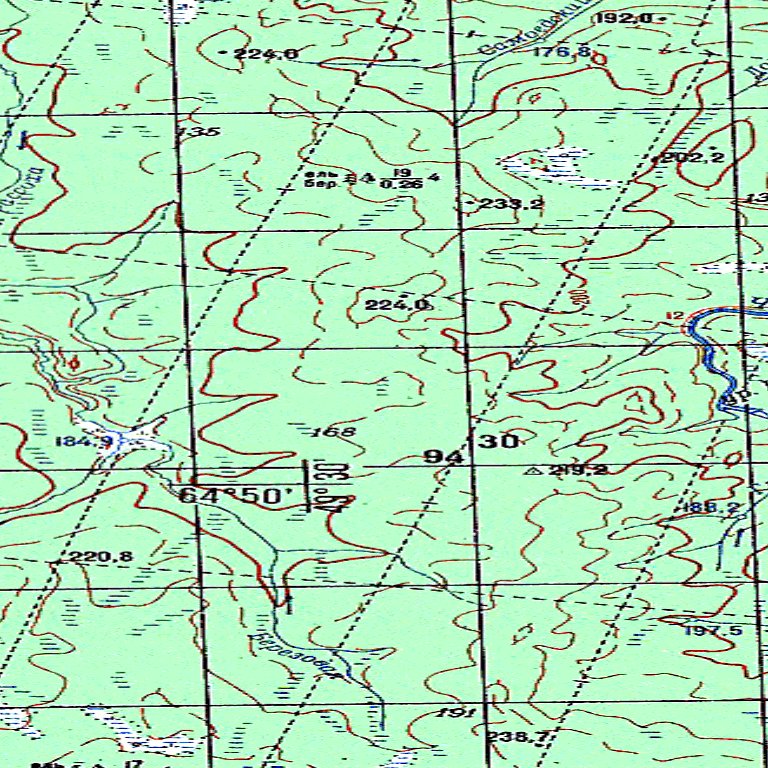 Soviet Genshtab Map - q39-111/112 - Russia by Avenza Systems Inc ...