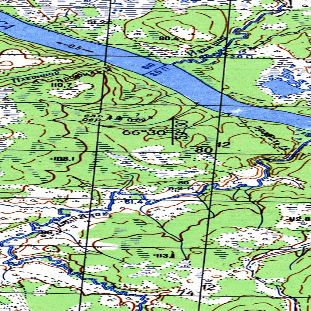 Soviet Genshtab Map - q40-059/060--(1975) - Russia by Avenza Systems ...