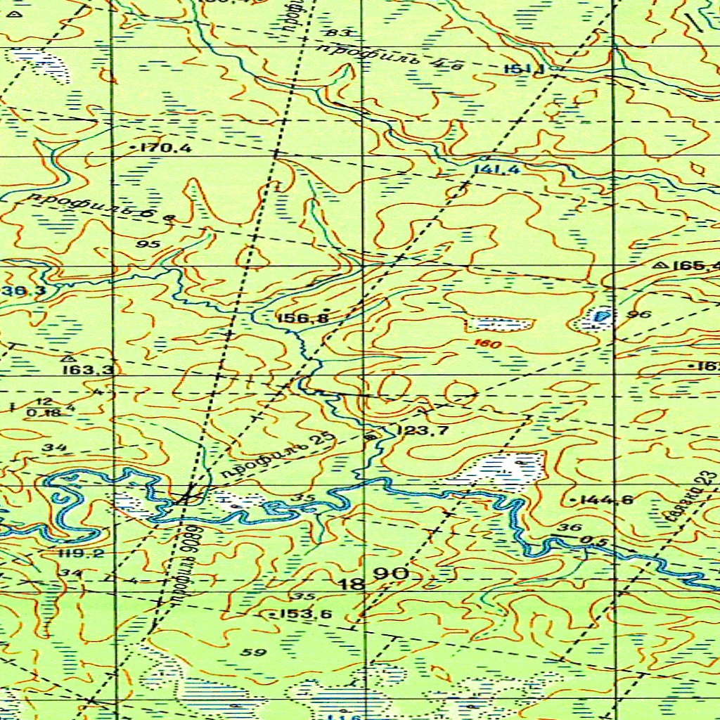 Soviet Genshtab Map - q40-137/138 - Russia by Avenza Systems Inc ...