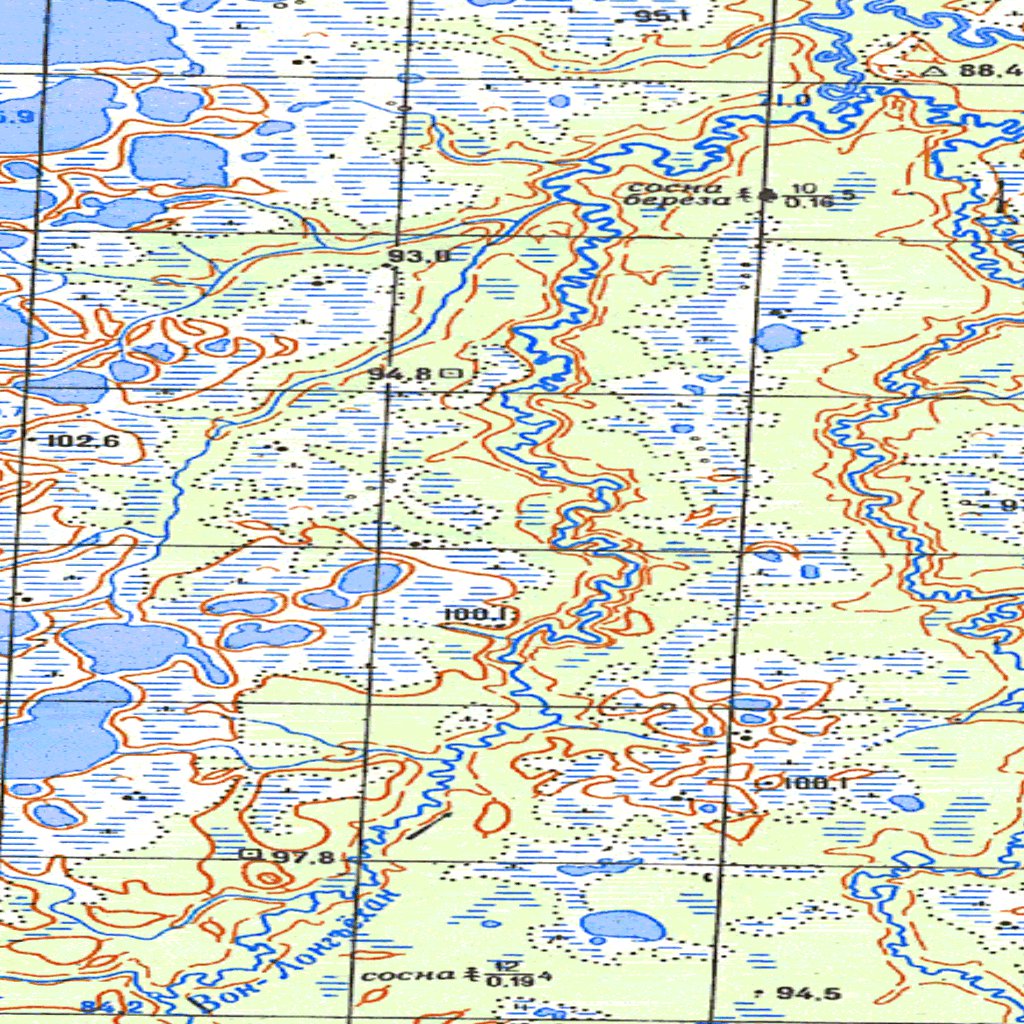Soviet Genshtab Map - q42-129/130 - Russia by Avenza Systems Inc ...