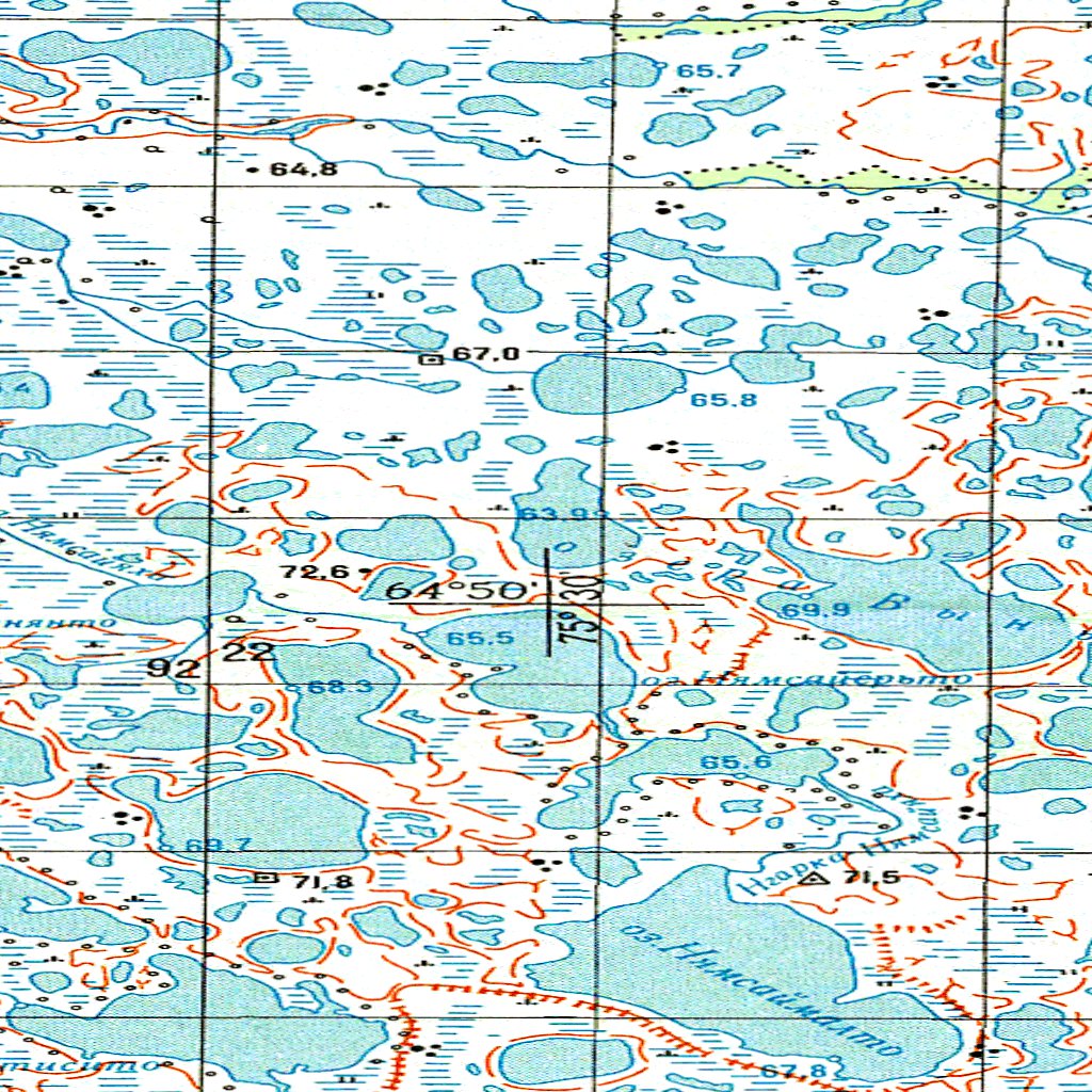 Soviet Genshtab Map - q43-115/116 - Russia by Avenza Systems Inc ...