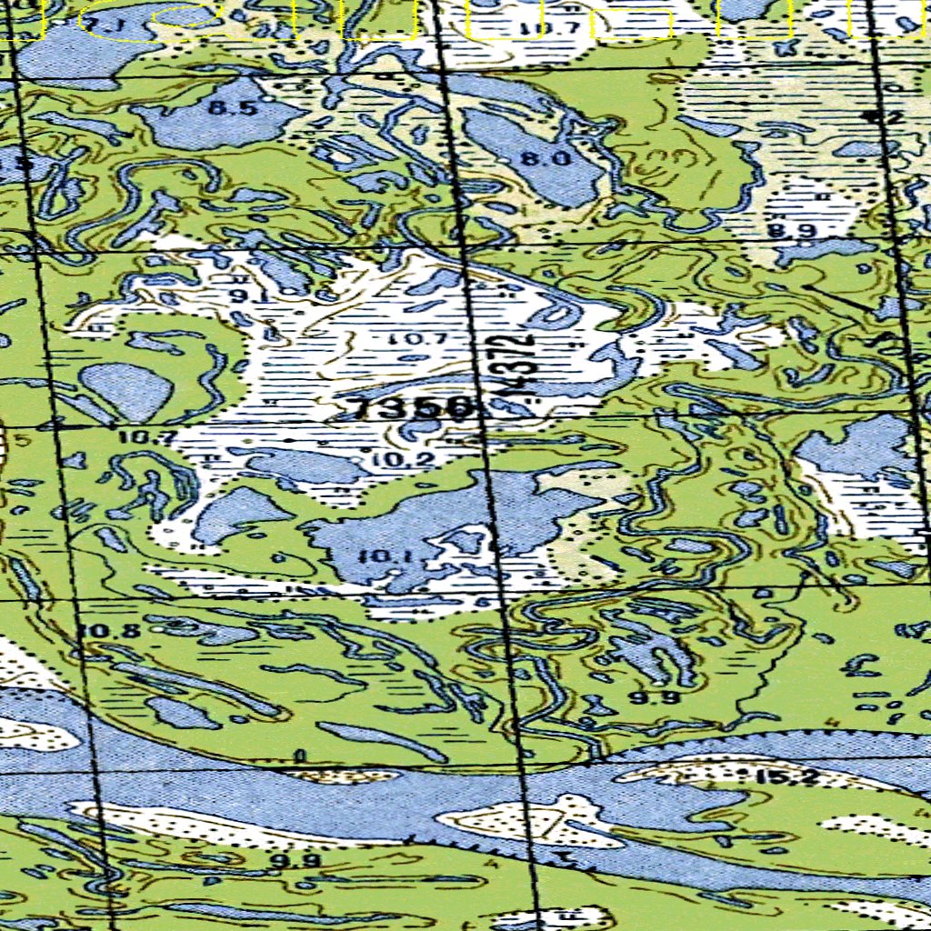 Soviet Genshtab Map - q44-061/062--(1970) - Russia by Avenza Systems ...