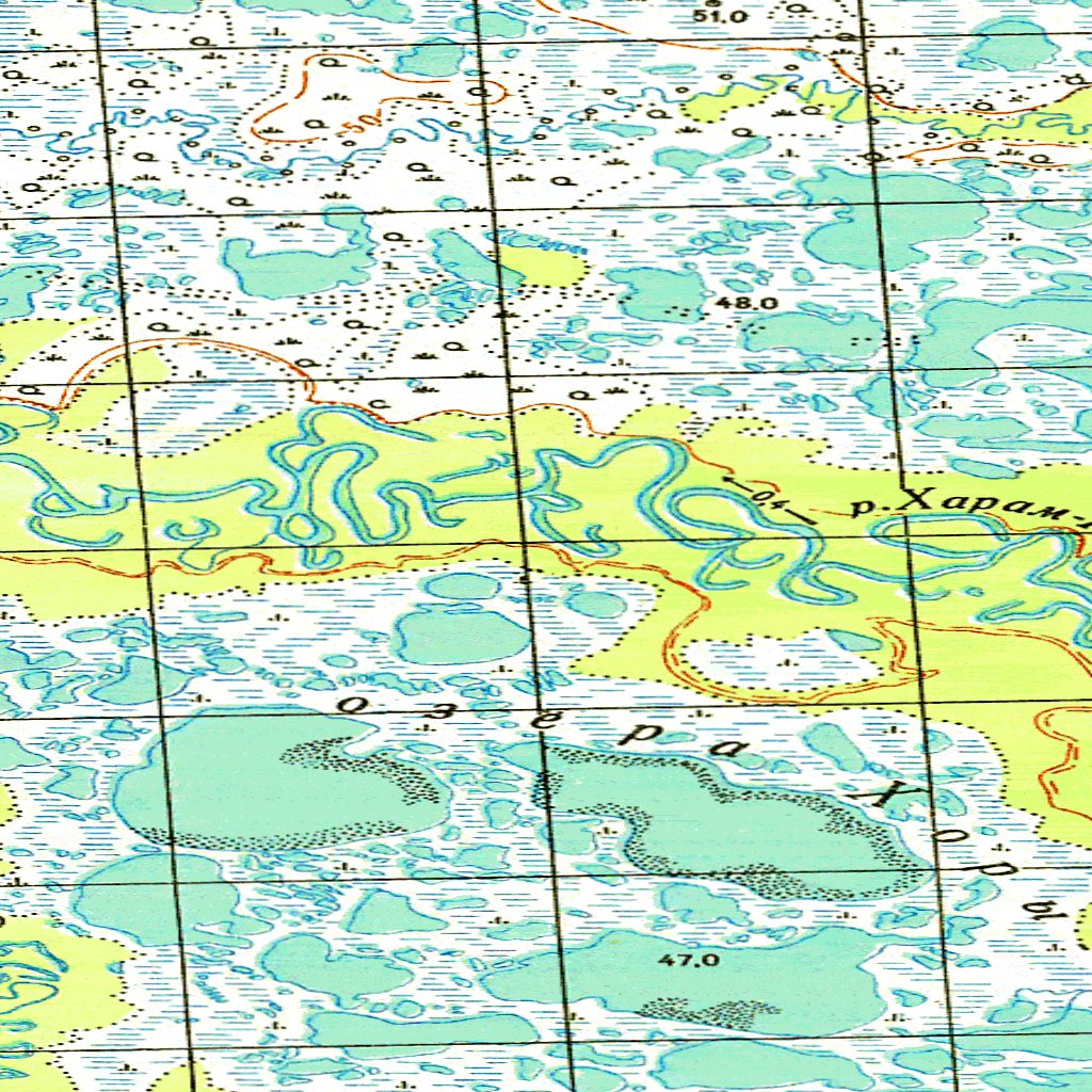 Soviet Genshtab Map - q44-133/134 - Russia by Avenza Systems Inc ...