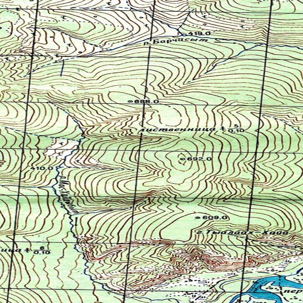 Soviet Genshtab Map - q52-059/060--(1952) - Russia by Avenza Systems ...