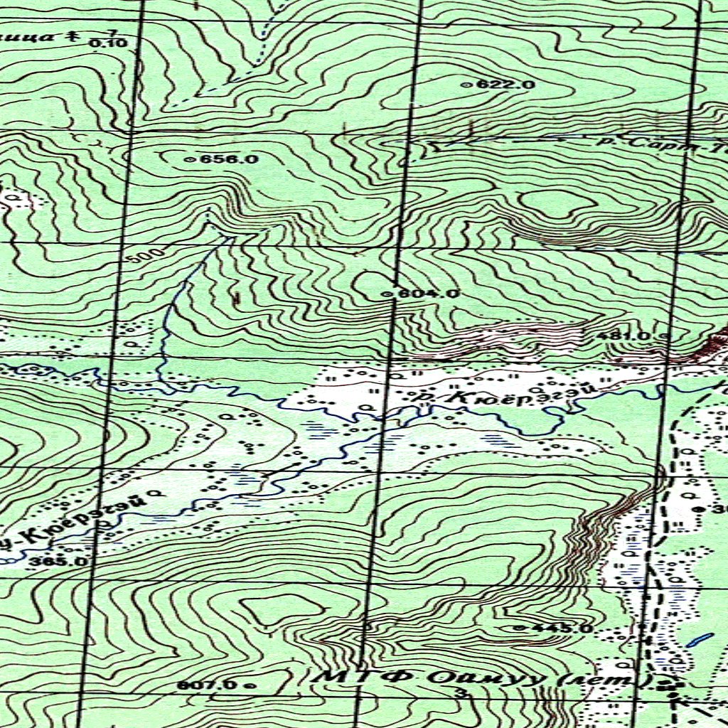 Soviet Genshtab Map - q52-071/072--(1952) - Russia by Avenza Systems ...