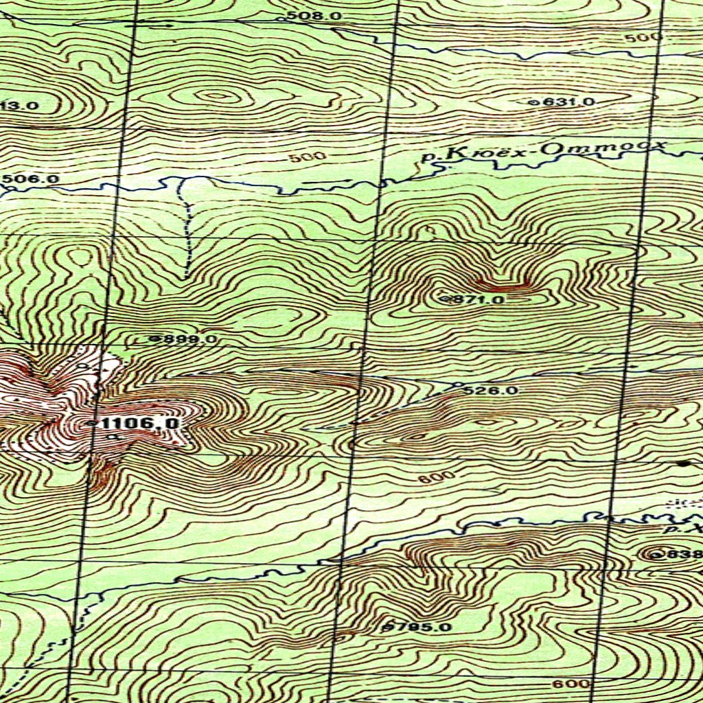Soviet Genshtab Map - q52-083/084--(1952) - Russia by Avenza Systems ...