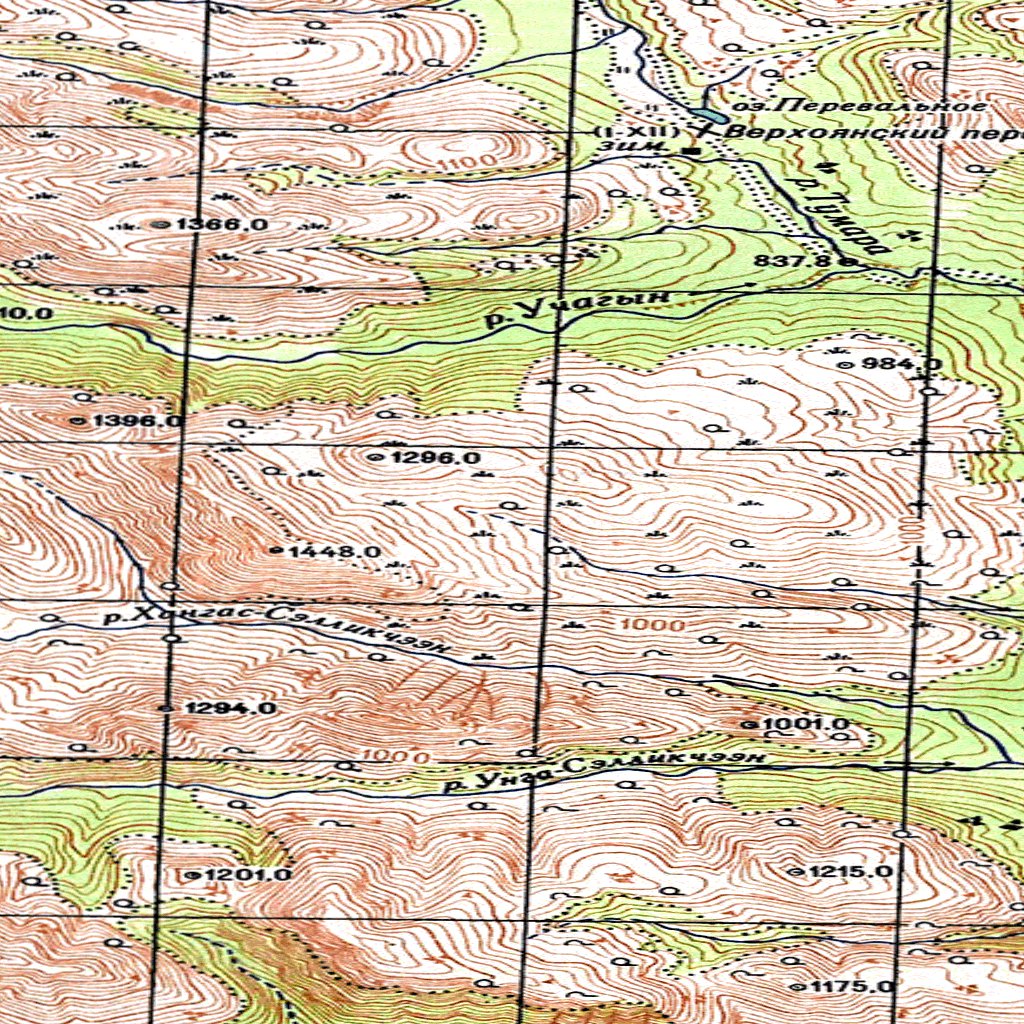 Soviet Genshtab Map - q52-117/118--(1950) - Russia by Avenza Systems ...