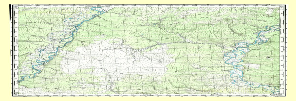 Soviet Genshtab Map - q53-025/026--(1952) - Russia by Avenza Systems ...