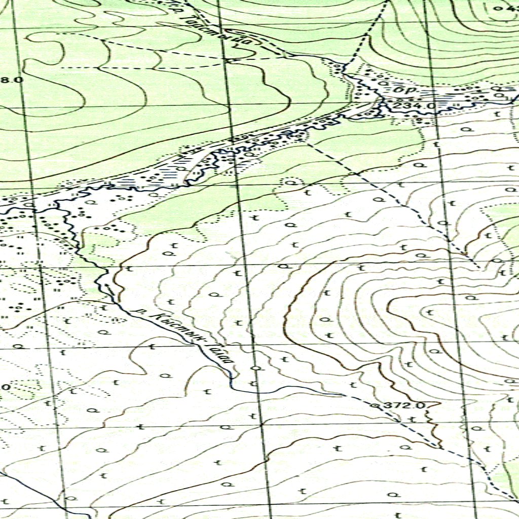 Soviet Genshtab Map - q53-025/026--(1952) - Russia by Avenza Systems ...