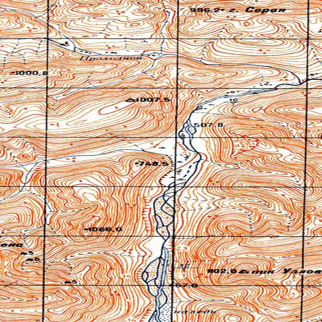Soviet Genshtab Map - q60-019/020 - Russia by Avenza Systems Inc ...