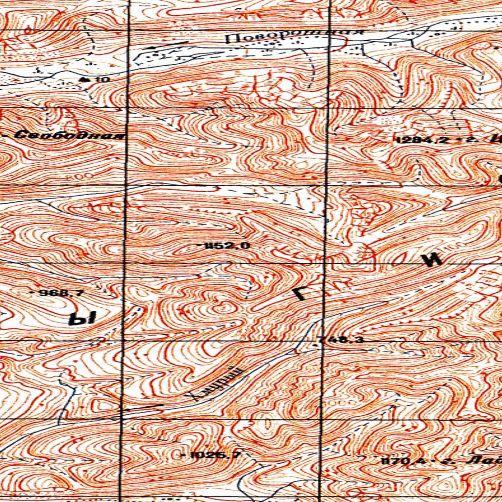 Soviet Genshtab Map - q60-031/032 - Russia by Avenza Systems Inc ...