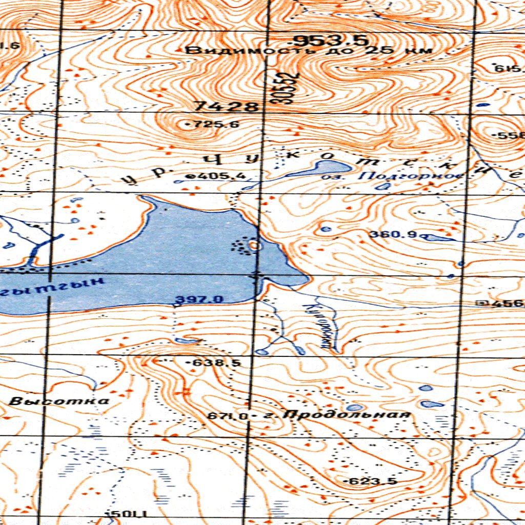 Soviet Genshtab Map - q60-045/046 - Russia by Avenza Systems Inc ...