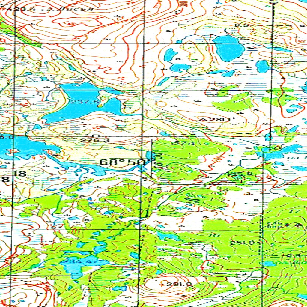 Soviet Genshtab Map - r36-115/116 - Russia by Avenza Systems Inc ...